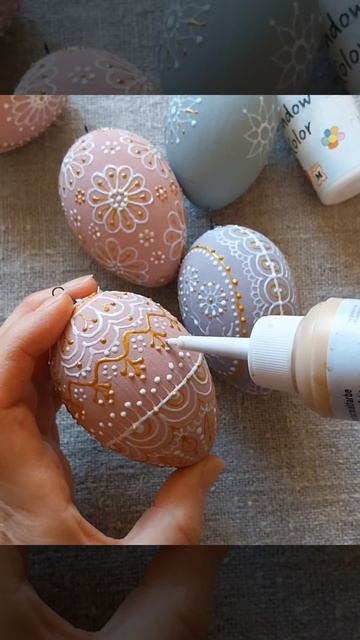 Роспись  яиц к Пасхе.