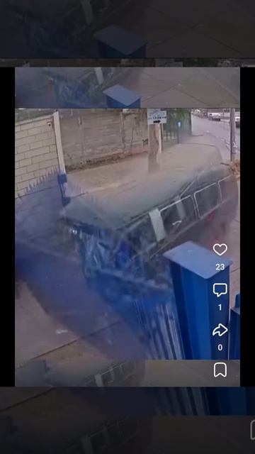 ДТП прямо в яблочко