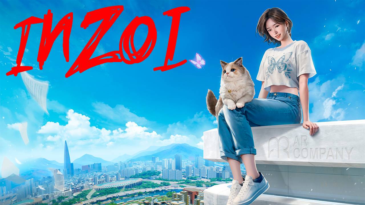 Создаем человечка и строим дом ✮ INZOI ✮ #1