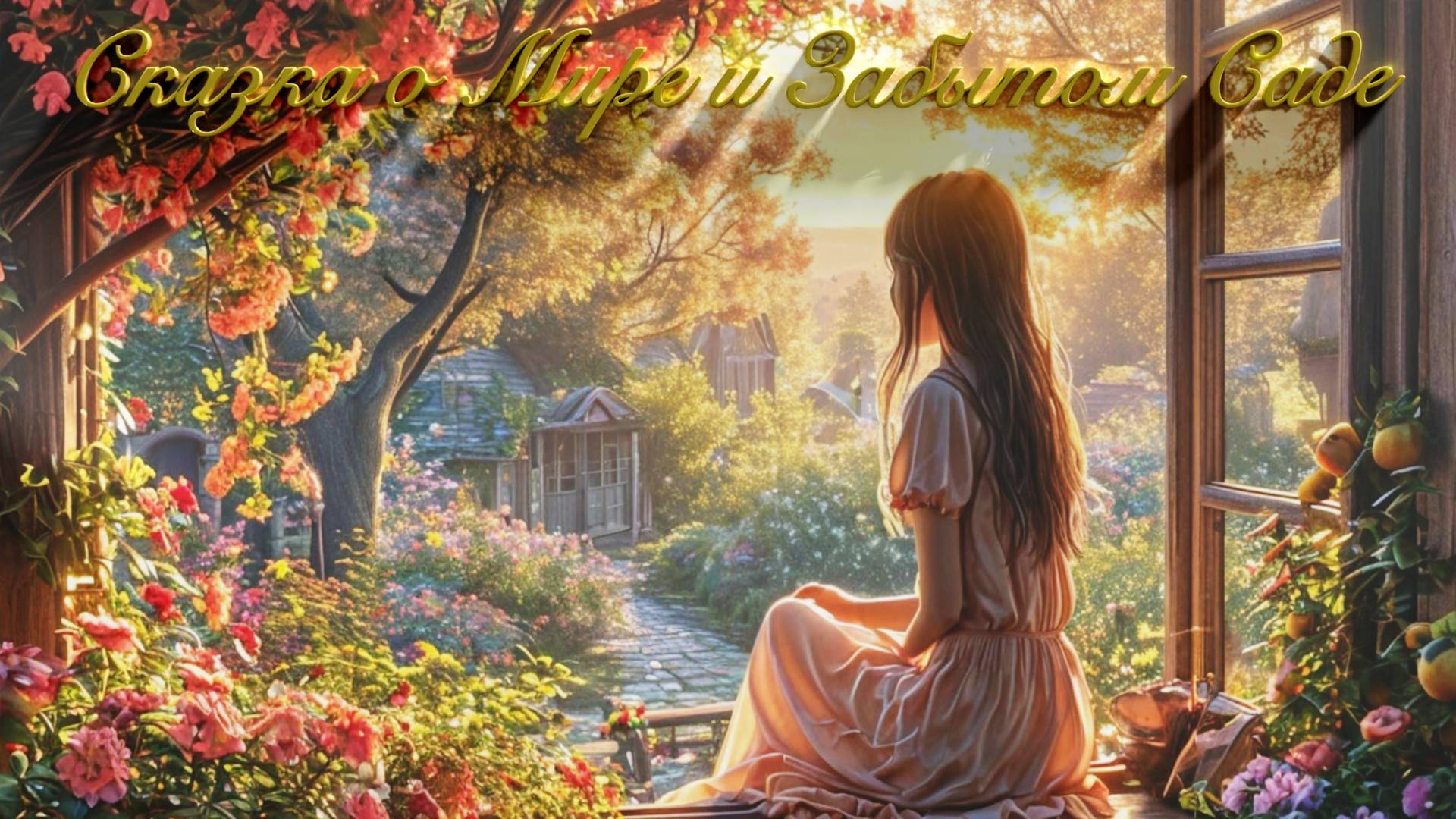 Сказка о Мире и Забытом Саде:🌹 Как маленькое сердце вернуло магию