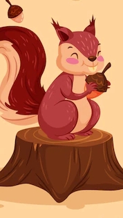 Белочки в лесу | Природа | 🐿