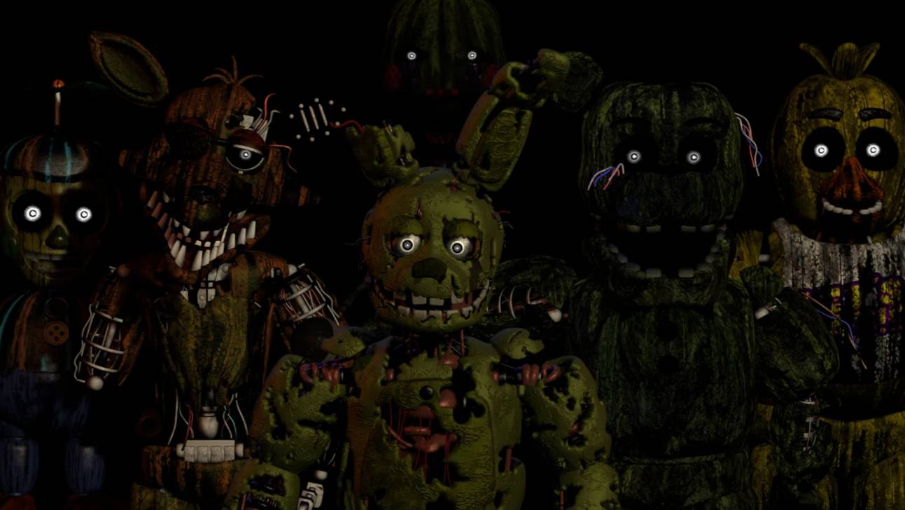 Прохожу фнаф 3