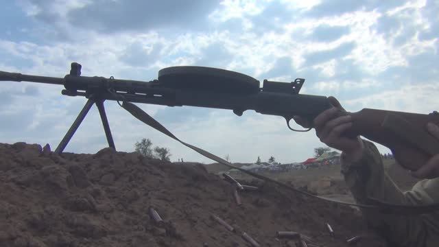 Военно - историческая  реконструкция  Курской битвы 1943 год.