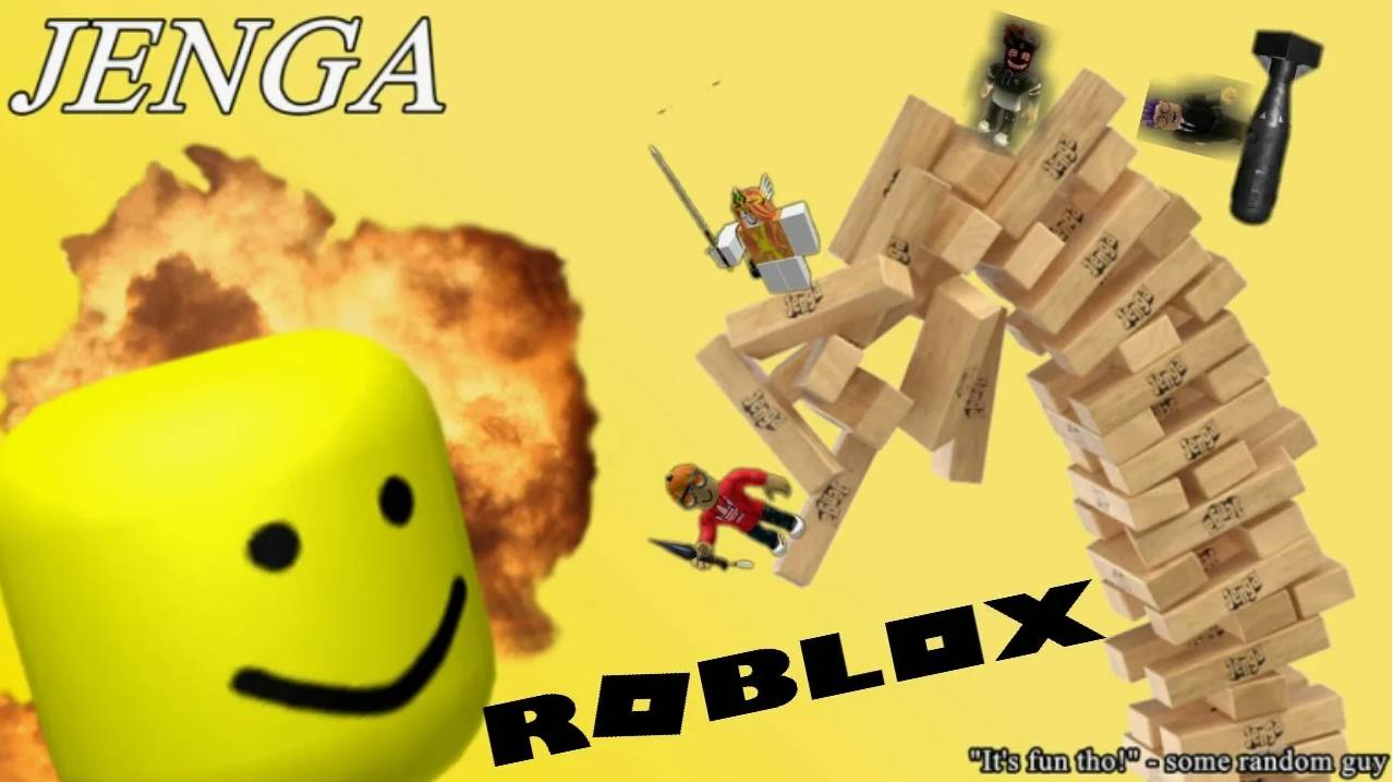 Дженга в Roblox 4 часть !