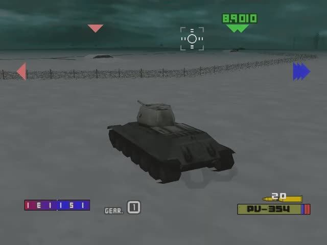 Panzer Front на Dreamcast -Null DC- МИССИЯ 03 Посёлок №5