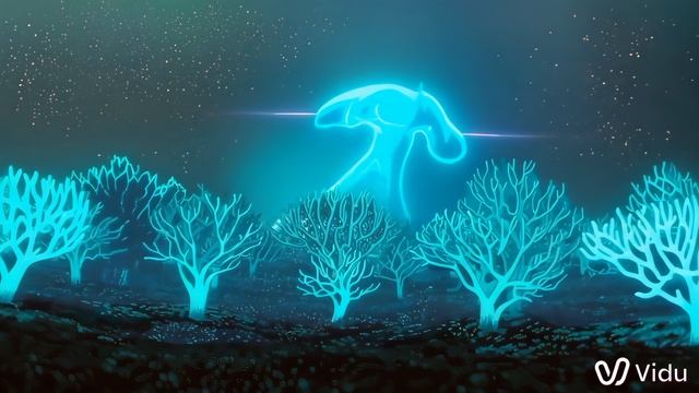 Luminous Depths: The Bioluminescent Ocean Realm