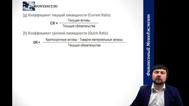 FM107RUS Коэффициенты оборачиваемости и ликвидности