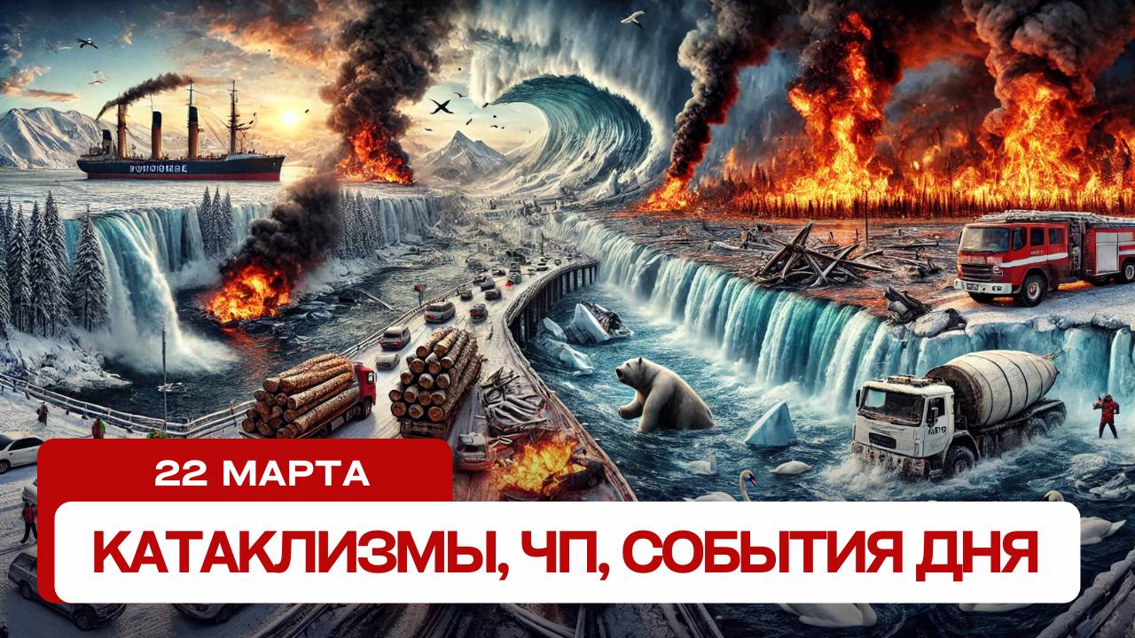 Катаклизмы сегодня 22.03.2025. Новости сегодня, ЧП, катаклизмы за день, события дня