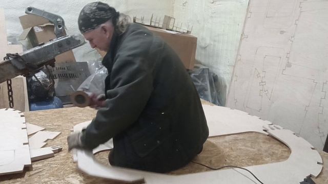 Строительство яхты Натали 800. 2 серия