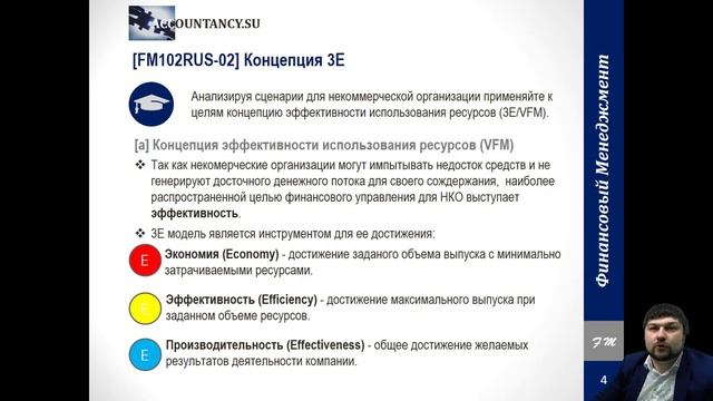 FM102RUS Финансовый менеджмент в НКО