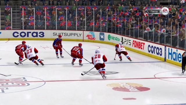 ВЫЕЗД ПРОТИВ ЦСКА  ► Карьера за Локомотив в NHL на ПК #30