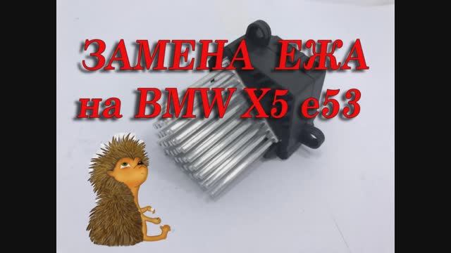 Замена ЕЖА на BMW X5 e53