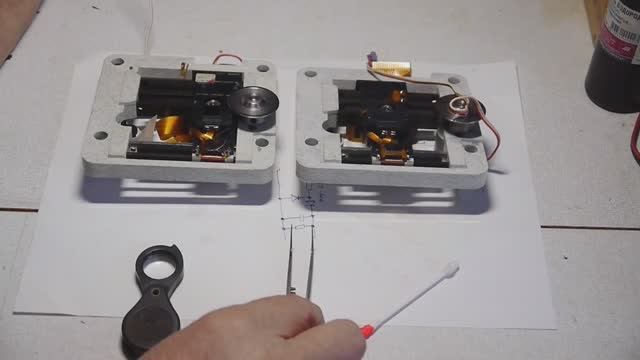 kss -151a Оптический блок. Реставрация ремонт восстановление. ч.1