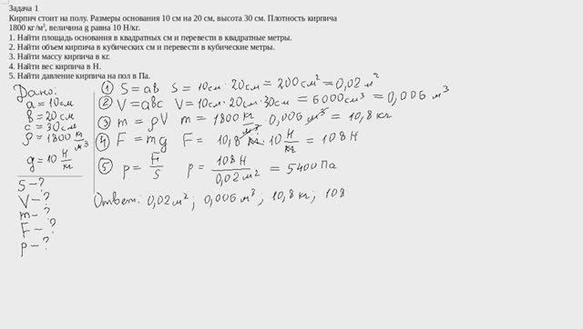Консультация по контрольной работе класс 7