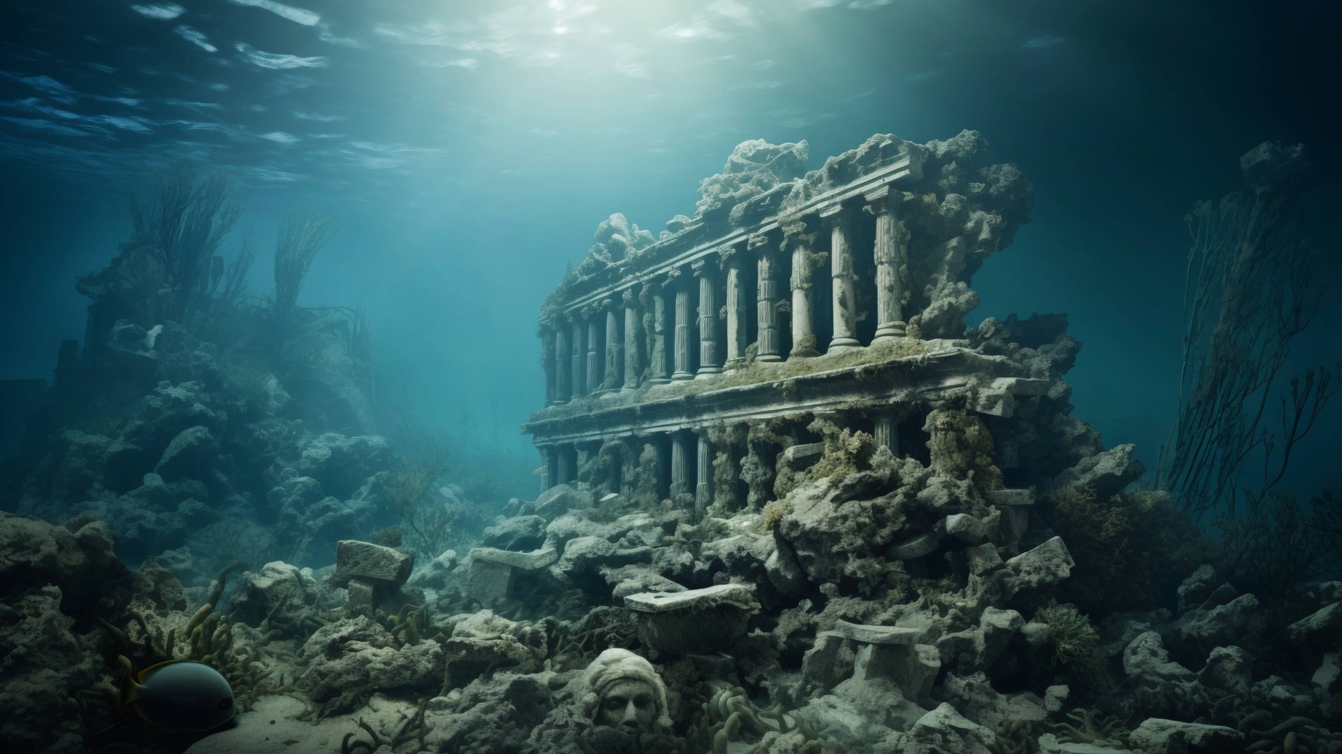 Узнайте историю Атлантиды