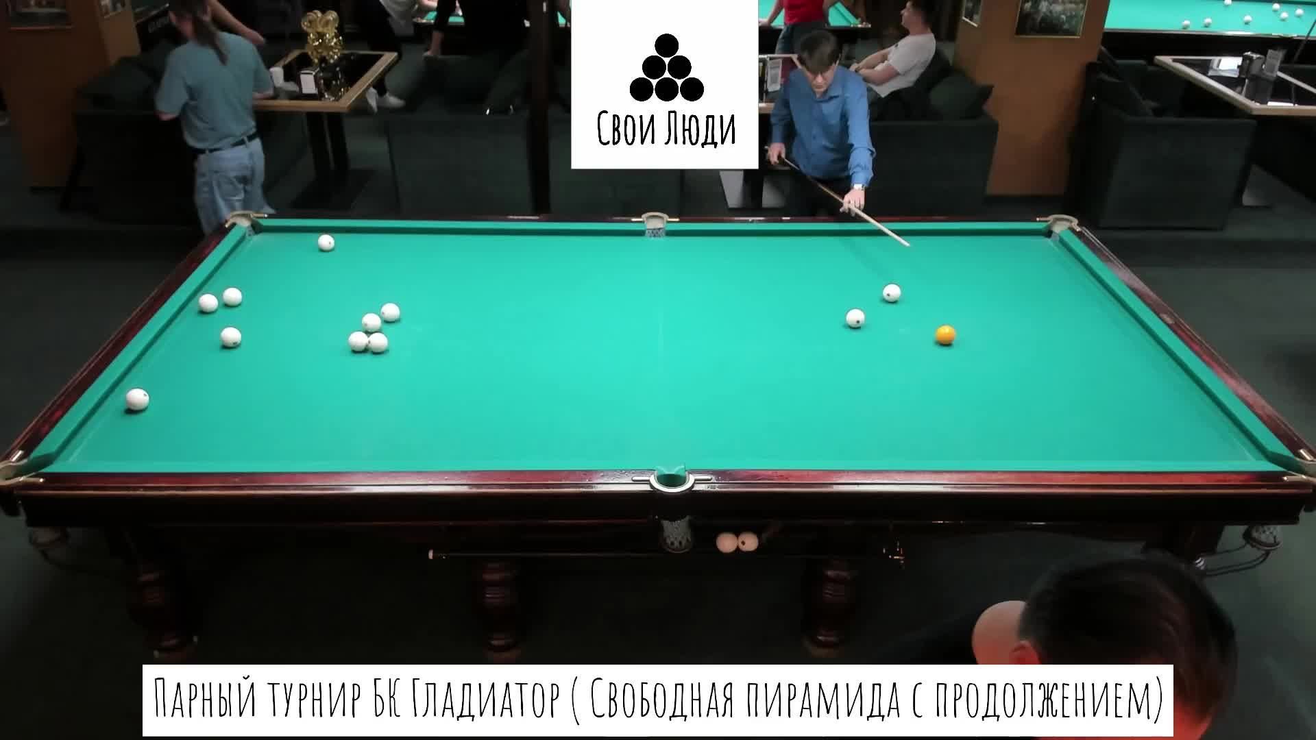 Парный турнир БК Гладиатор ( Свободная пирамида с продолжением)