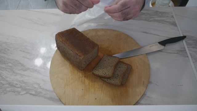 Как я храню свой ржаной хлеб.