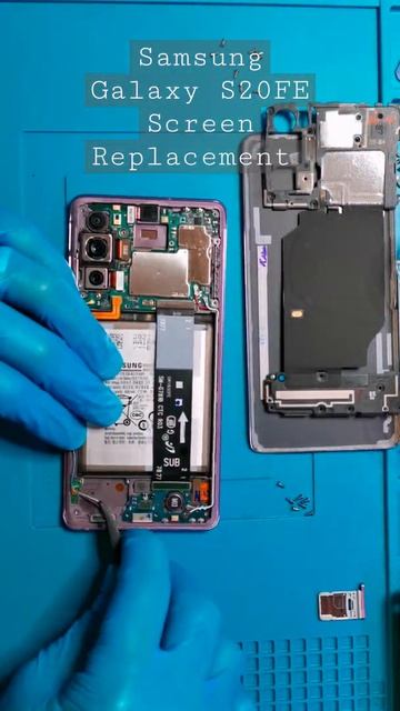 Замена дисплея на Samsung Galaxy S20FE