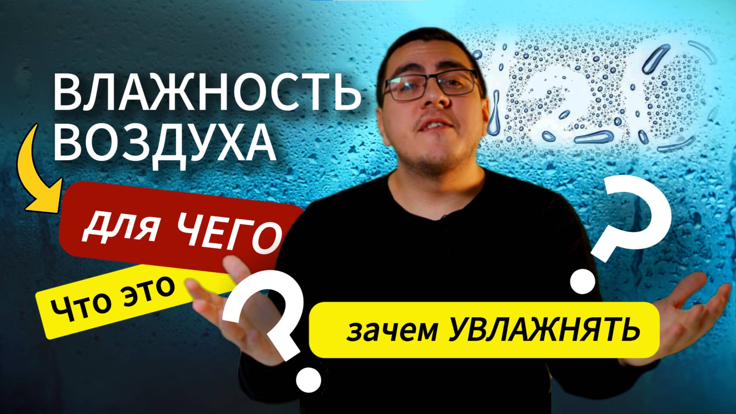 Просто о том, что такое влажность воздуха и для чего нам его увлажнять.