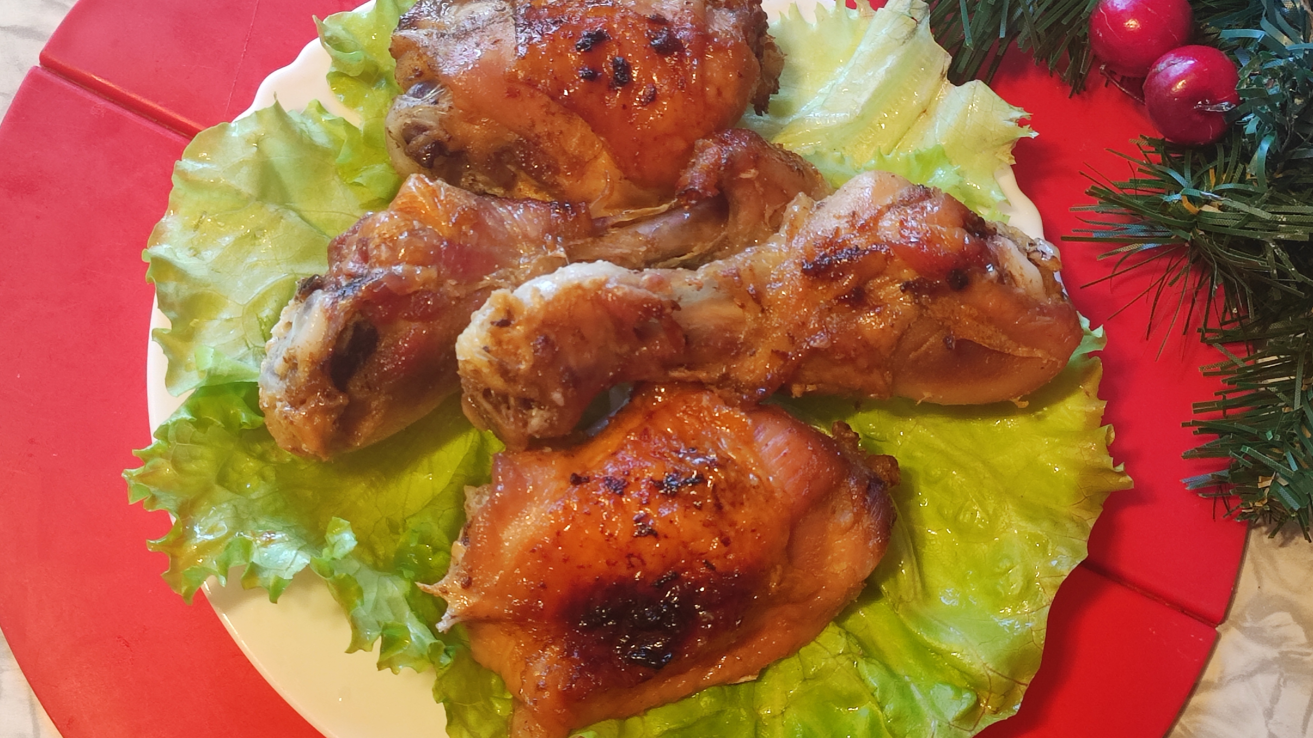 СуперКухня! Курица в карамели в духовке. Сочная курочка. Быстрый сытный ужин для всей семьи.