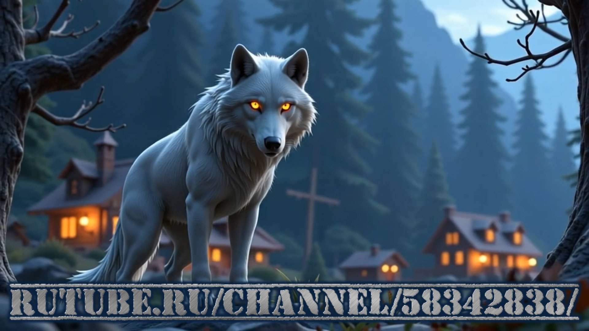 Защитник деревни: волк с сердцем героя - сказка про волка