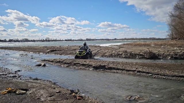 тест драйв нового AODES MUD PRO, прогулка по берегу