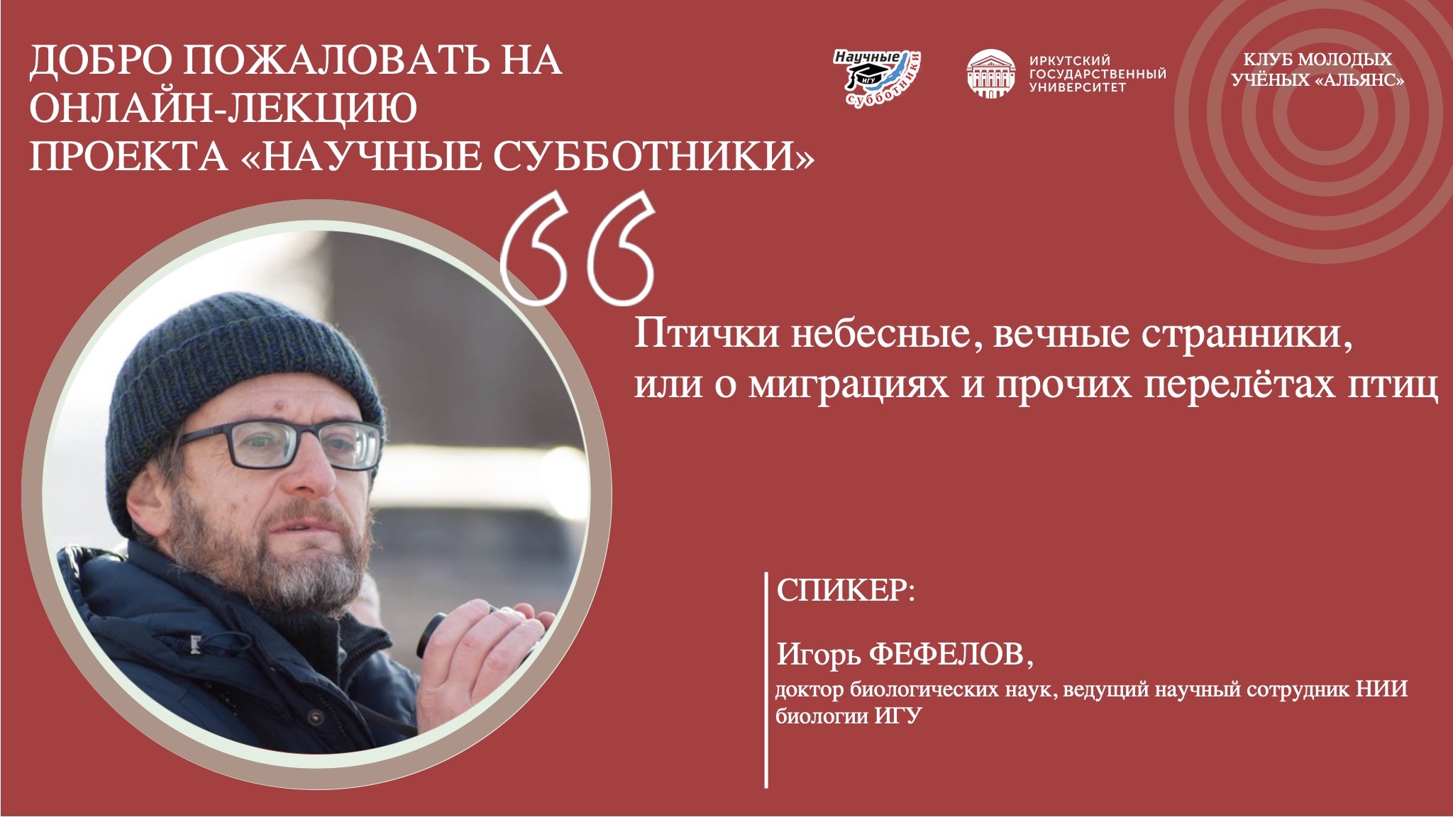 Птички небесные, вечные странники, или о миграциях и прочих перелётах птиц