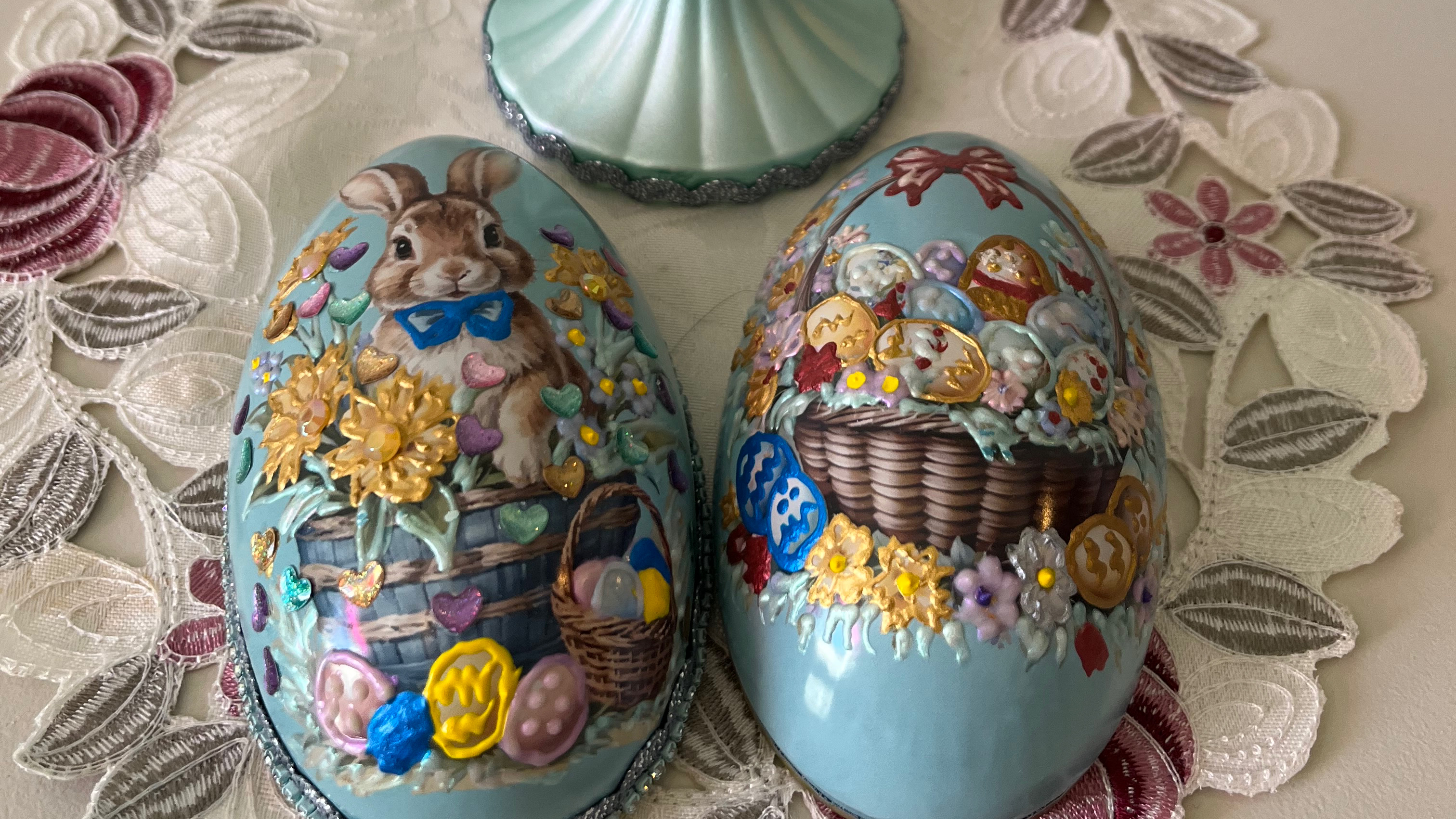 Мастер - класс по созданию пасхального декора « Яйцо- шкатулка»