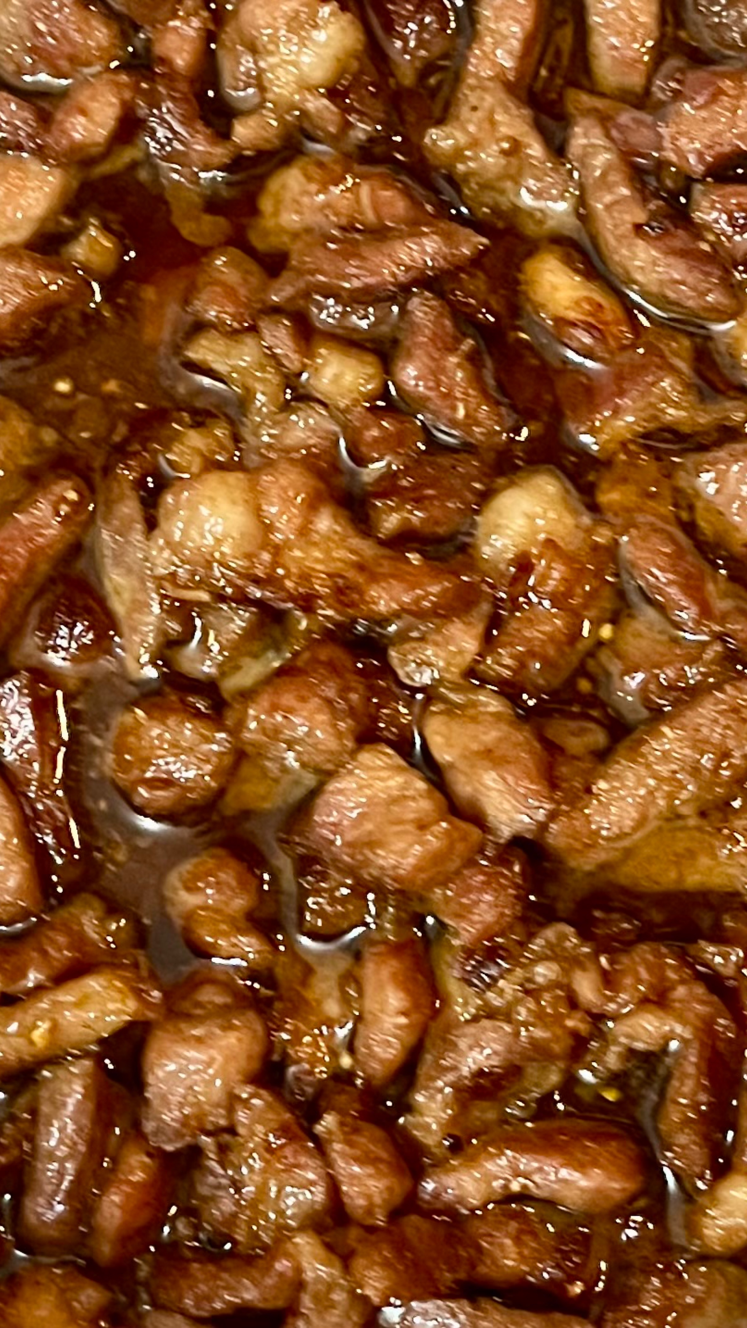 Свинина с мёдом и соевым соусом