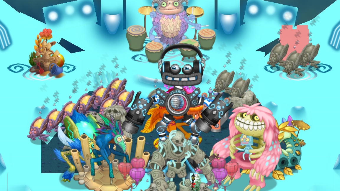 вывел волосонетку в My Singing Monsters