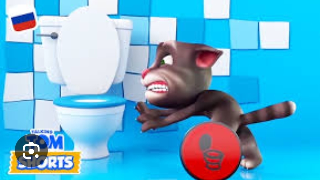 My talking tom 1 серия туолет