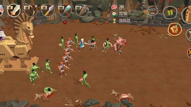 Trojan War Premium (Легенда о Спарте) ТЯЖЕЛЫЙ режим Этап 12