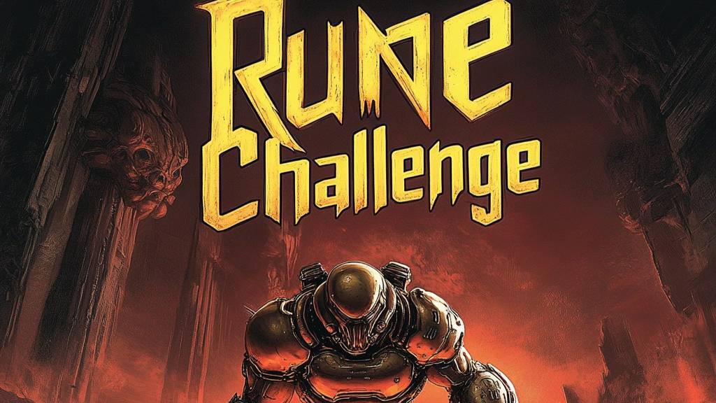 Doom (2016) - Прохождение без комментариев на PS5 - Glava 04 #03 - Руническое испытание