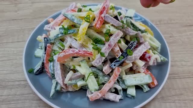 Это мой любимый рецепт легкого ужина_ готовлю круглый год.