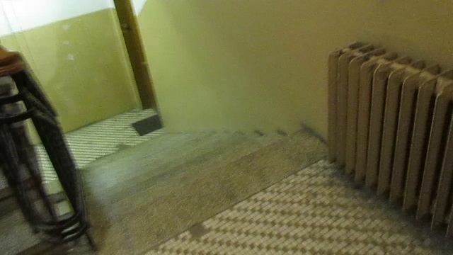 Лифт Строммашина-(МЗС 1971 г.в. раб. с 1972 г.), V=0,65 м/с, Q=350 кг (1925)+вид снаружи шахты лифта