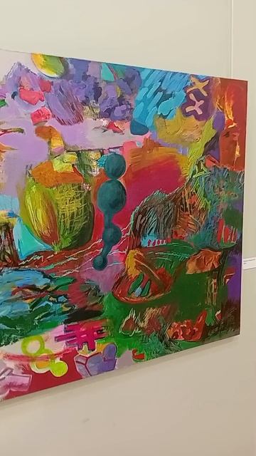 Живопись Наталии Хохоновой ✨ Стиль субъективный реализм в искусстве 🌞 Выставка Создай небо 💙 2025