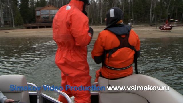 Репортаж о тестовом спасении на воде. Проект "Пилот ТВ". Pilot TV