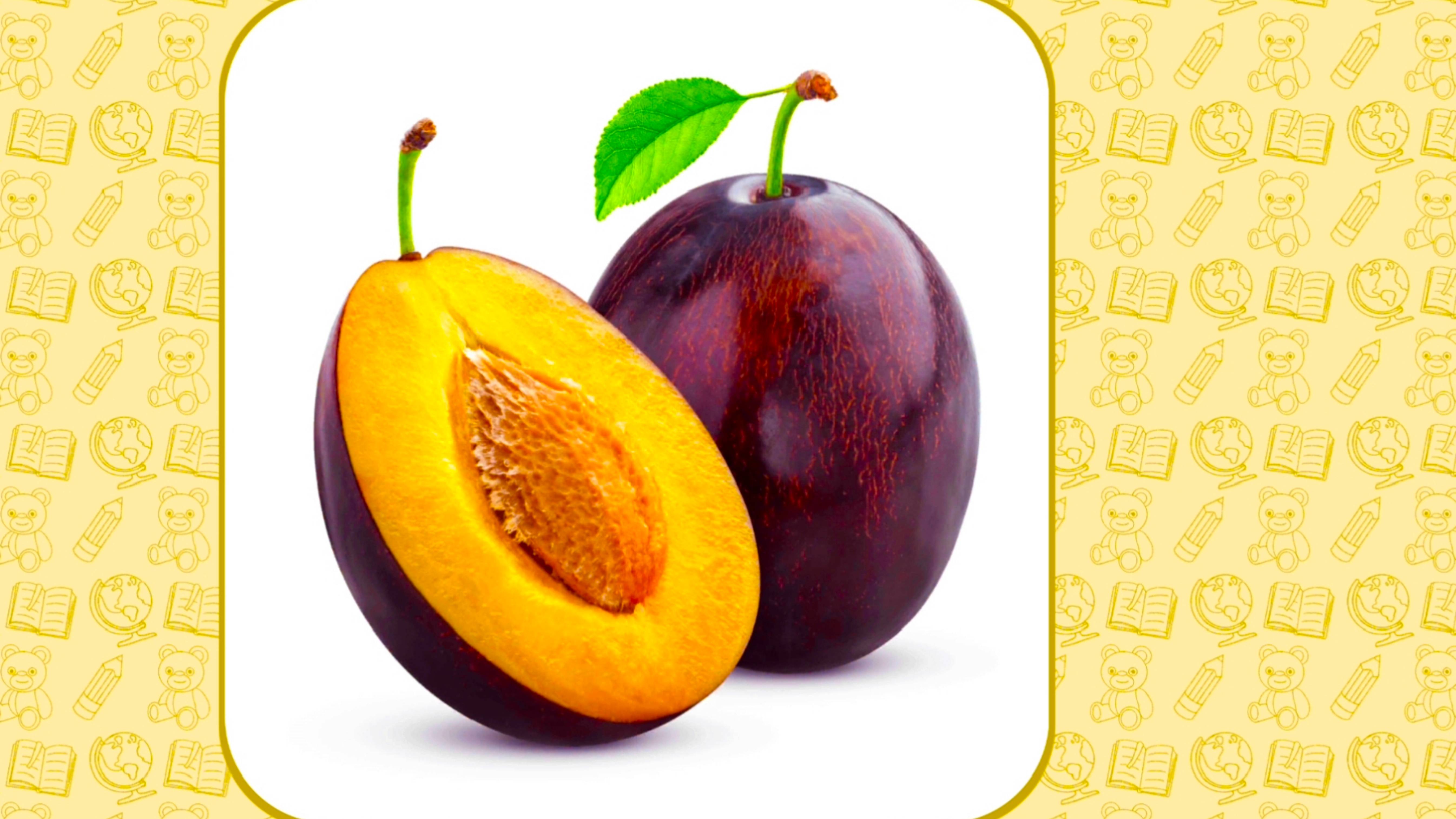 Учим фрукты и овощи с малышами на русском языке / развитие речи для детей/ развивающий мультфильм