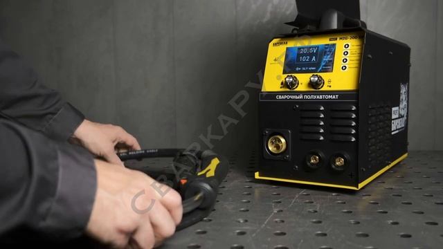 Барс советует: Заправка проволоки в MIG-MAG полуавтомат