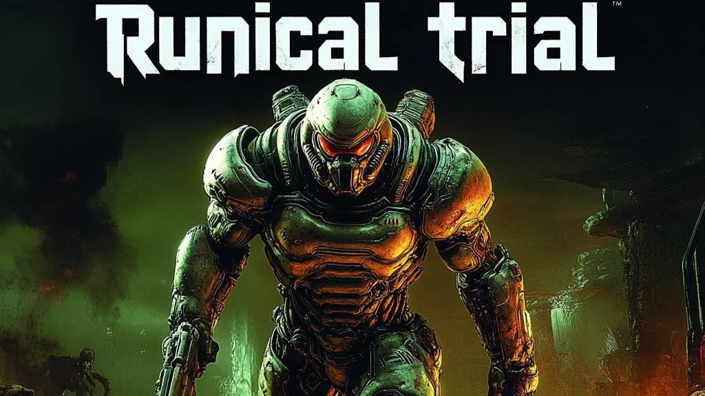 Doom (2016)  - Прохождение без комментариев на PS5 - Glava 05 #01 - Руническое испытание