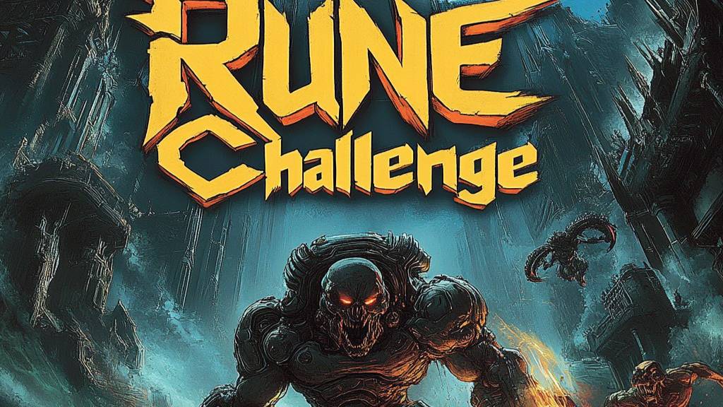 Doom (2016) - Прохождение без комментариев на PS5 - Glava 07 #04 - Руническое Испытание