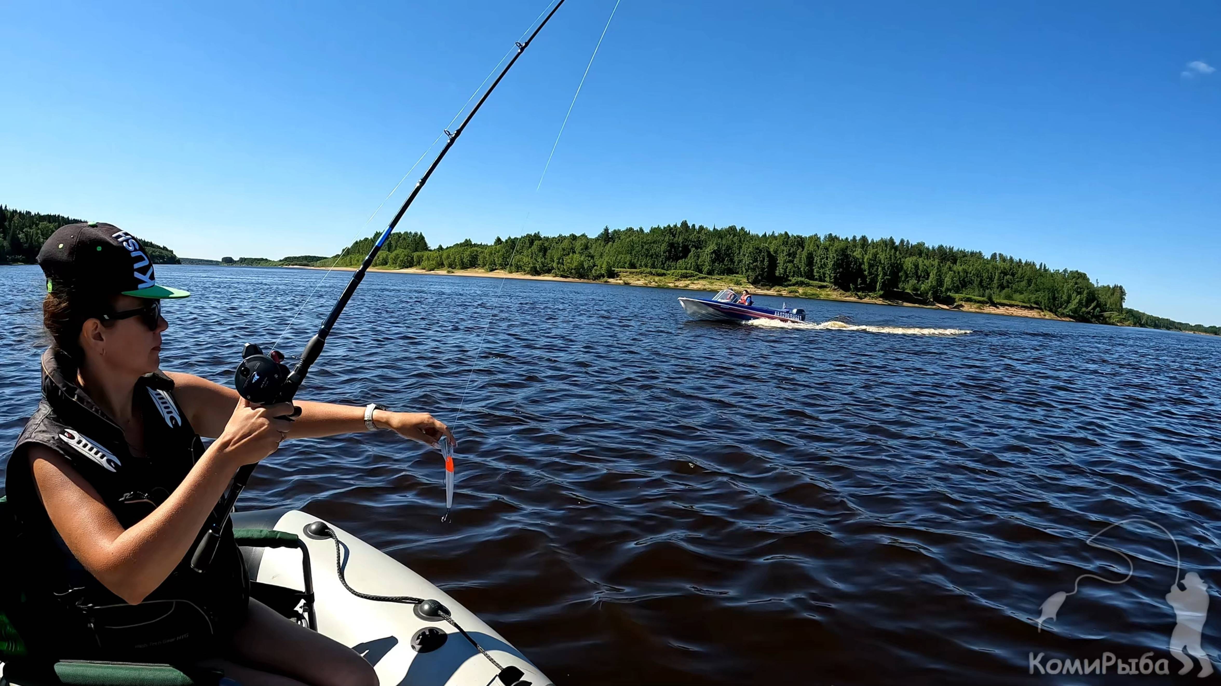 Девять щук за полчаса Рыбалка на щуку Троллинг рыбы в жару Бигульме в казане