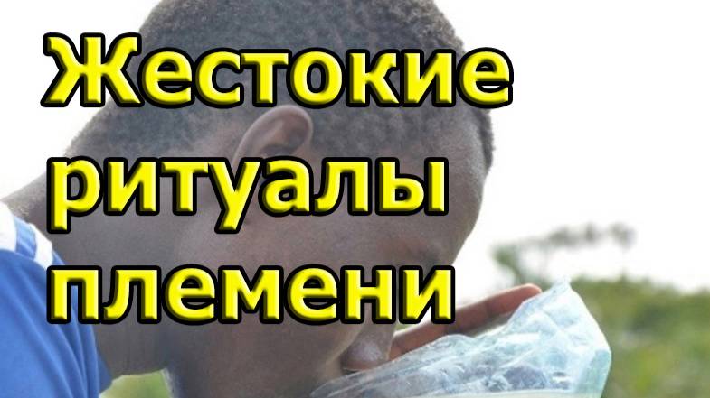 Жестокие ритуалы племени самбия: Как мальчики становятся мужчинами.