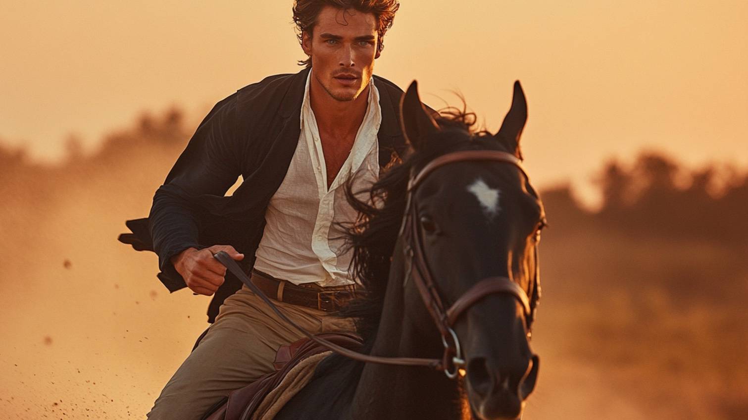 Конь мой вороной