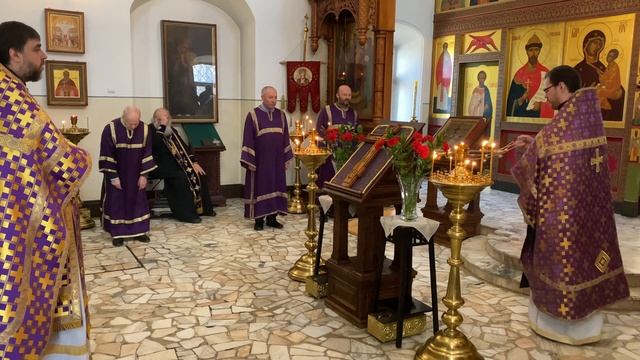 23.03.2025 вынос Креста Господня в Неделю 3-ю Великого Поста Крестопоклонную