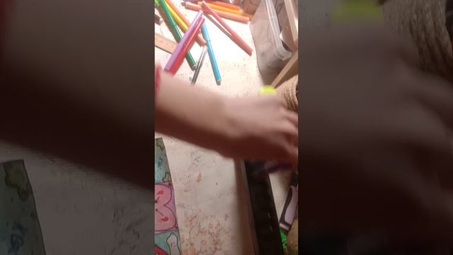 Мастер - класс по изготовлению листа плаката с мини рисунками. Часть 13