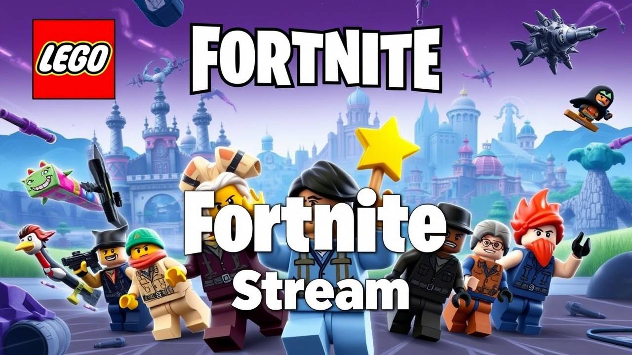 LEGO Fortnite:  Секреты строительства и исследования мира (Поймал ЛЕГЕНДАРНУЮ БУРЕВУЮ РЫБКУ) #2