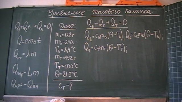 Теплоемкость тела