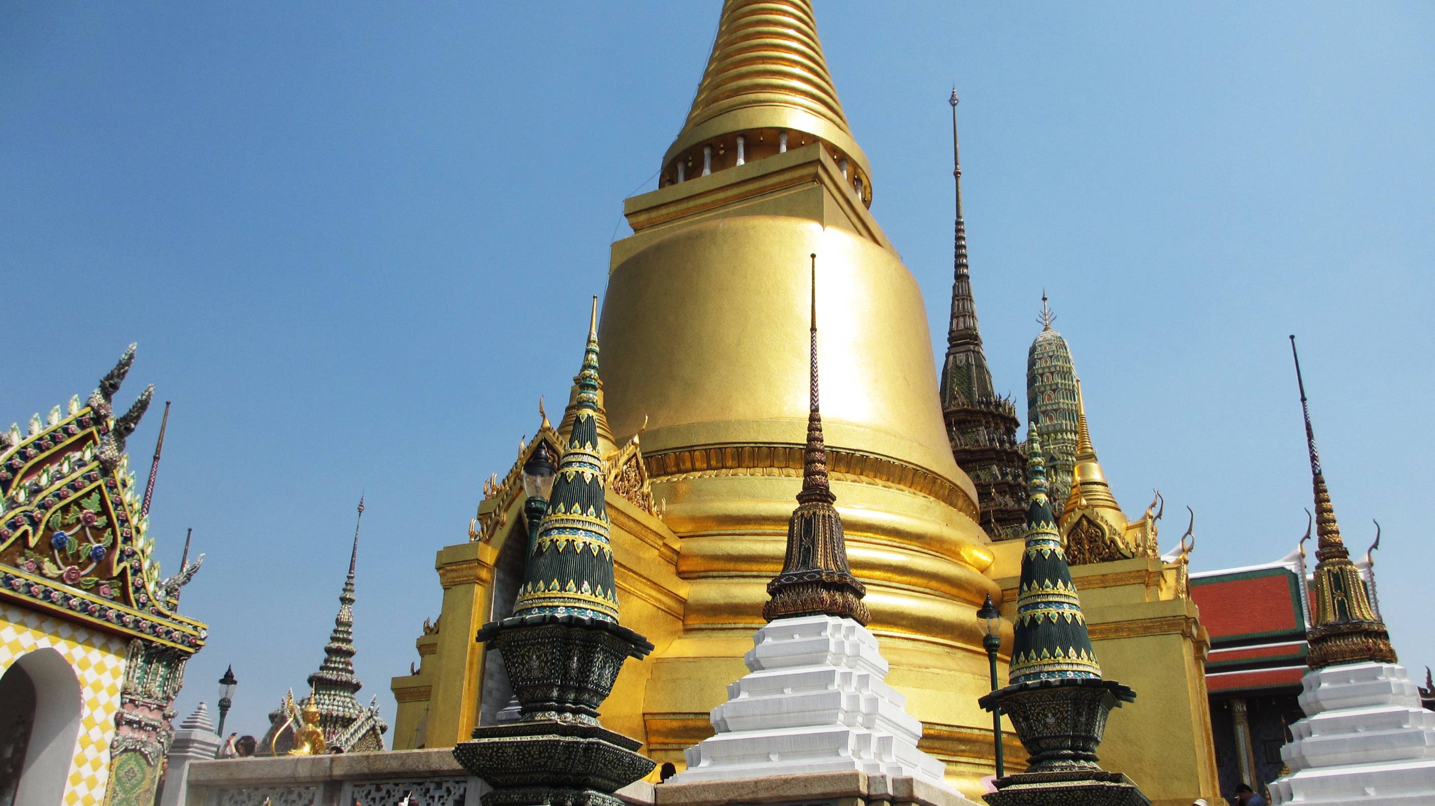 Тайланд. Красочный Бангкок. Ч.2. Храмовый комплекс королевского дворца.