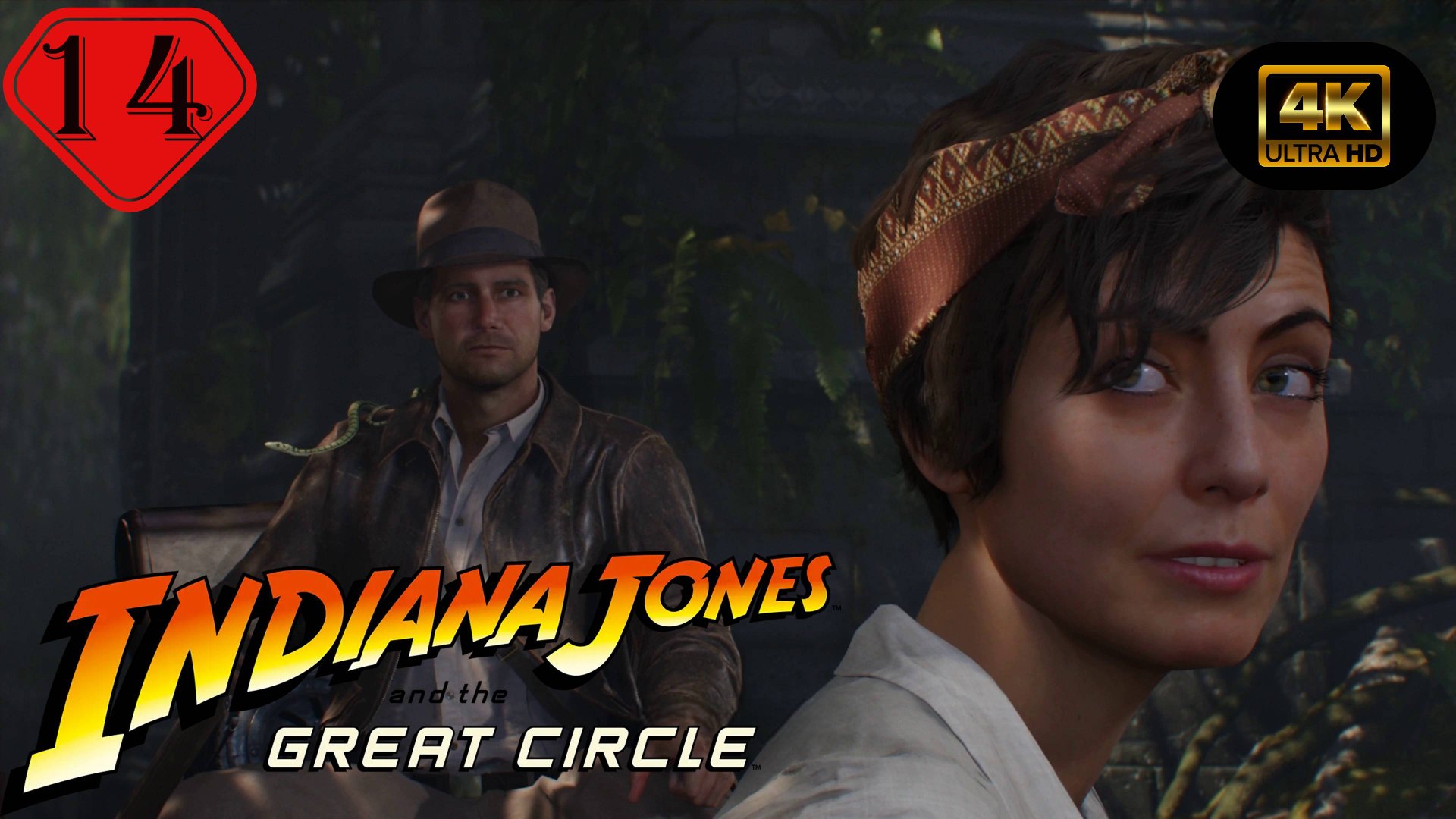 Лабиринты прошлого.Прохождение Indiana Jones and the Great Circle(4K).На Русском.#Часть14.